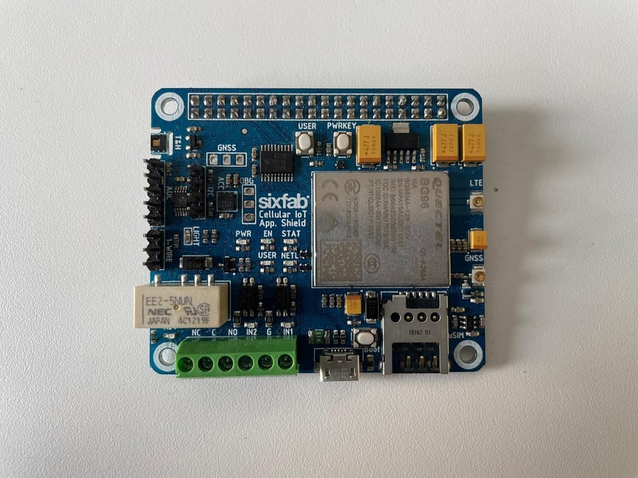 Create an IoT Gateway with EMnify, Raspberry Pi and Sixfab