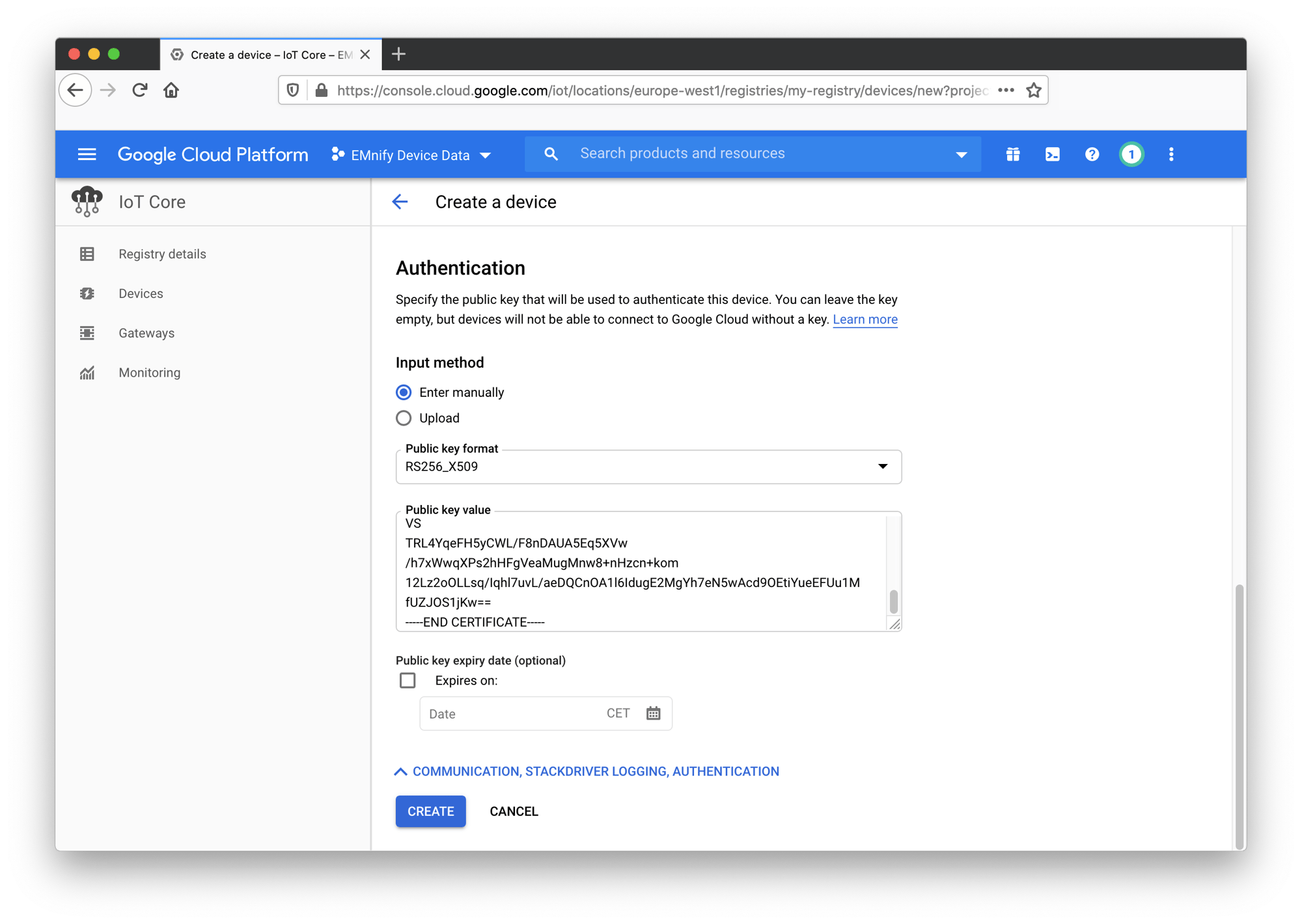 EMnify and Google Cloud Core Integration | Developer Blog