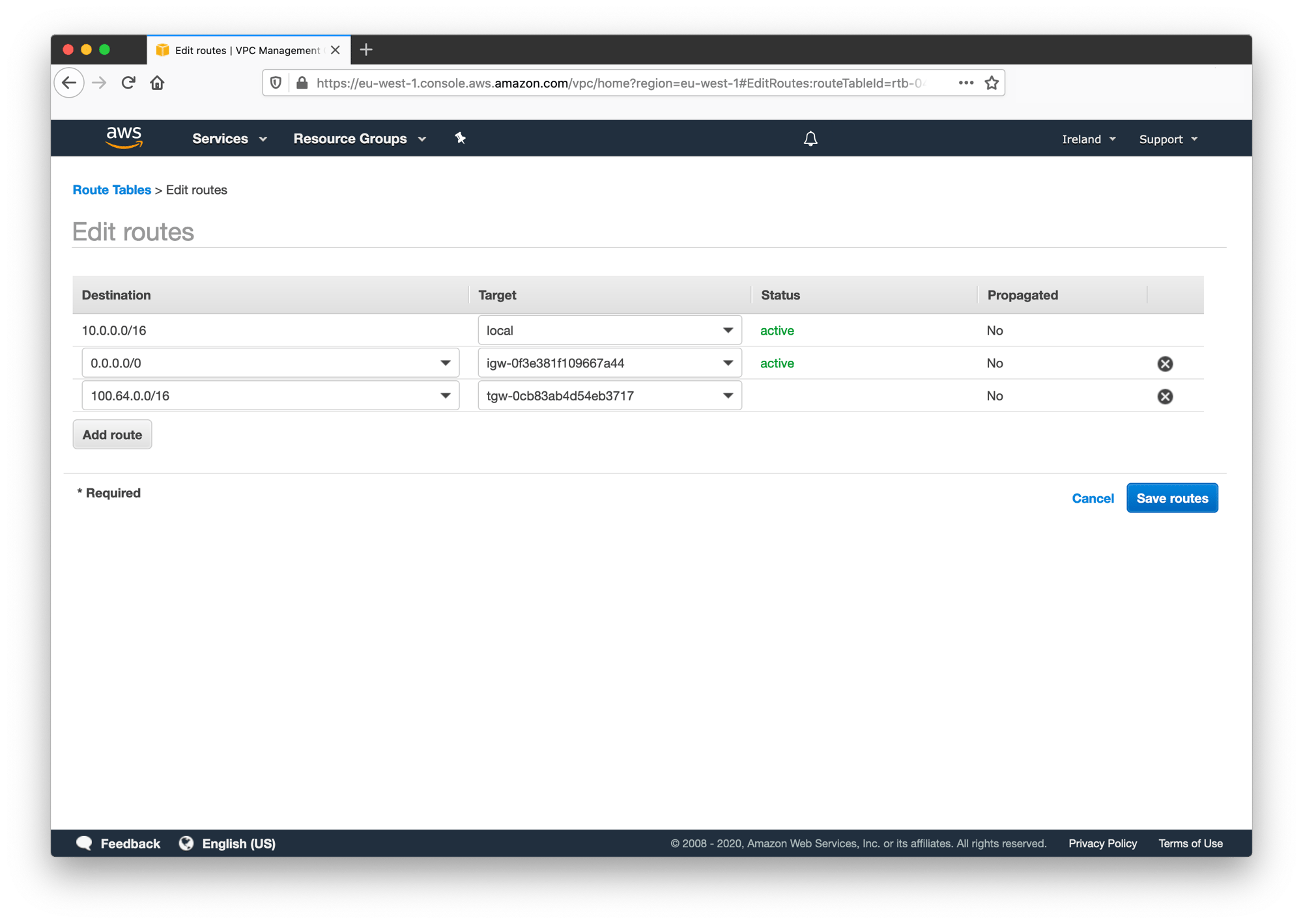 Cloud Connect Integration Into AWS Transit Gateway | emnify Integration Guides