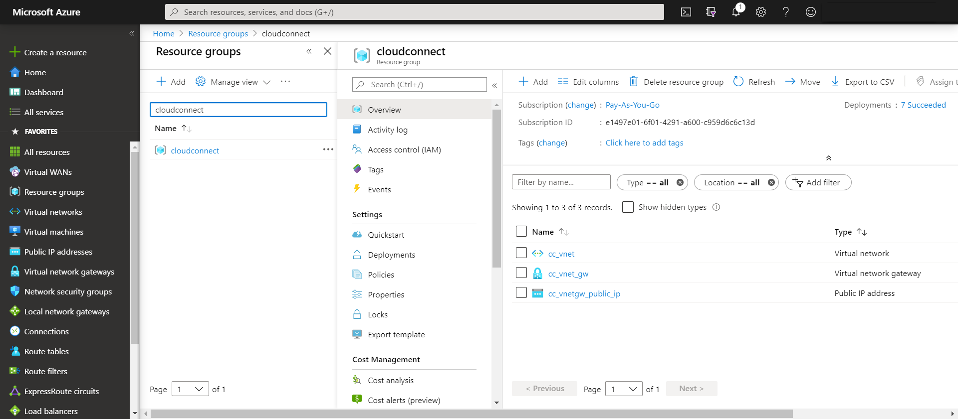 emnify Cloud Connect integration into Azure Gateway | emnify